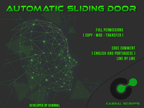 Second Life Marketplace - Full Script - Automatic Sliding Door